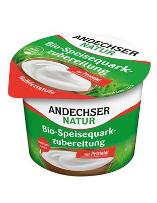 BIO Tvaroh polotučný s jogurtem Andechser - Havlis.cz